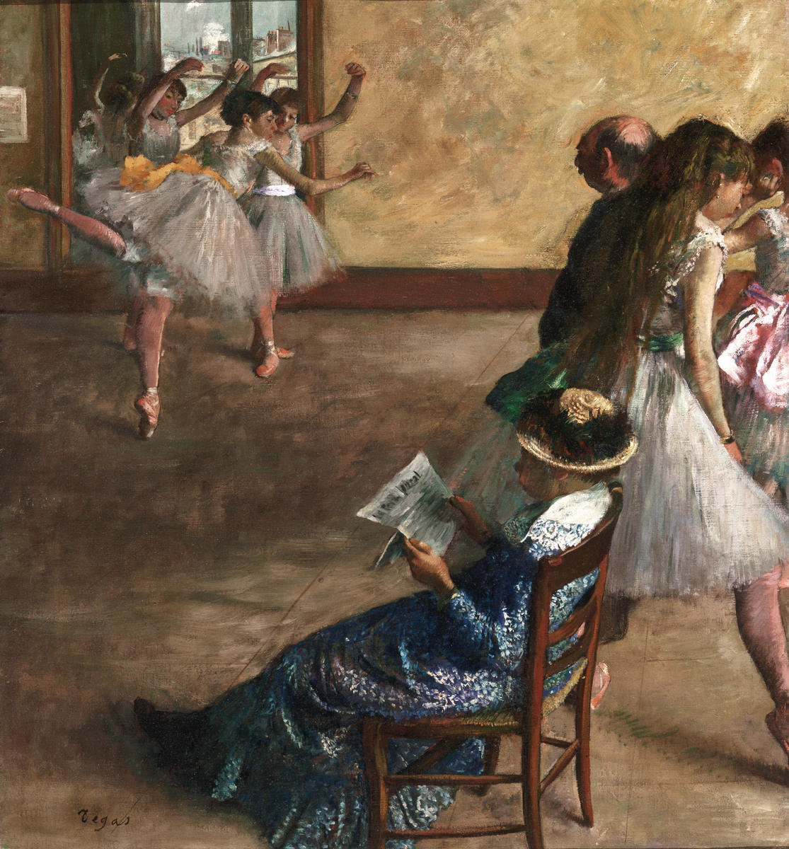 Ballerinas Painting Degas