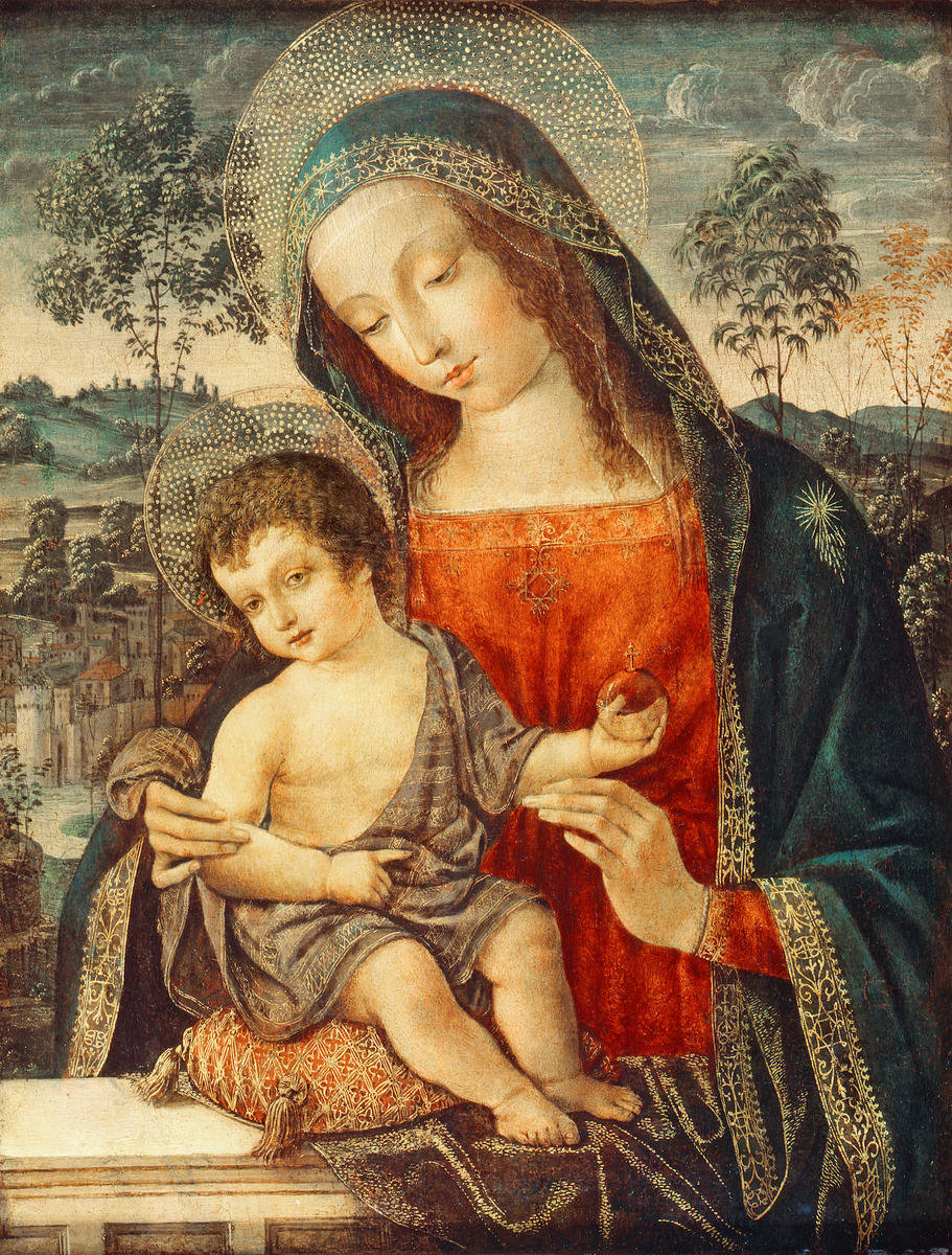 Madonna And Child Late Renaissance
