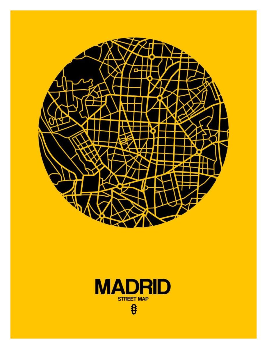 Printable Street Map Of Madrid