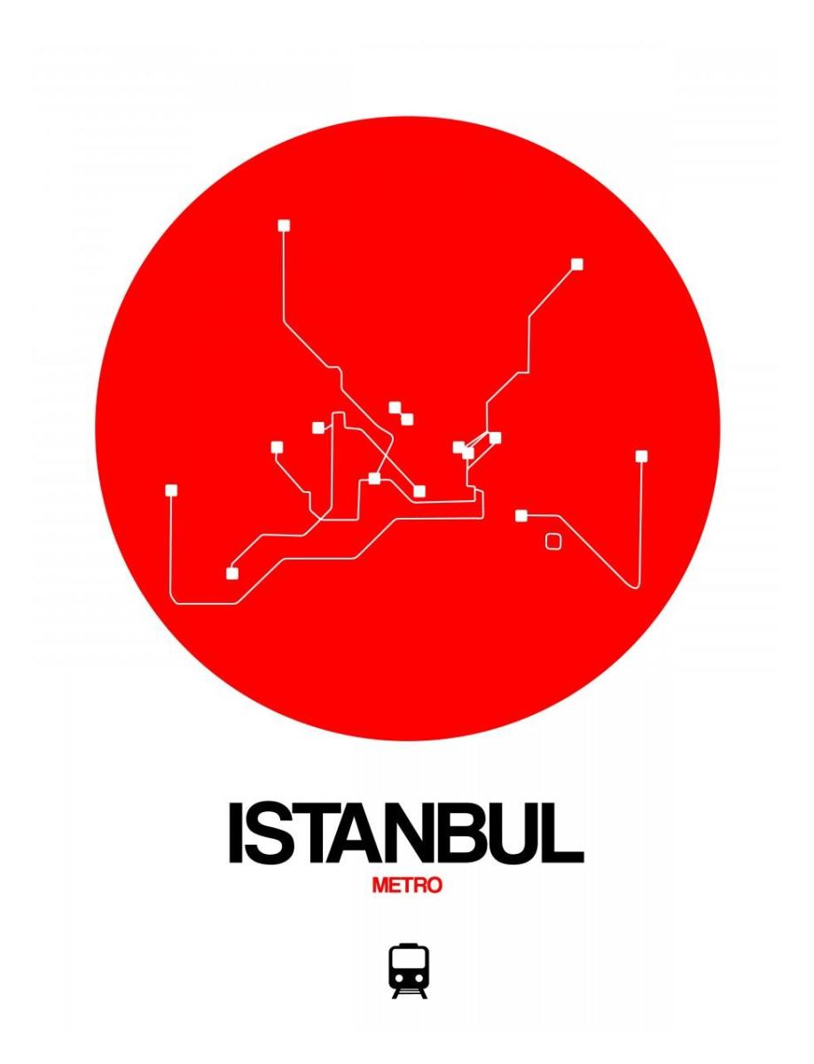 Istanbul Subway Map