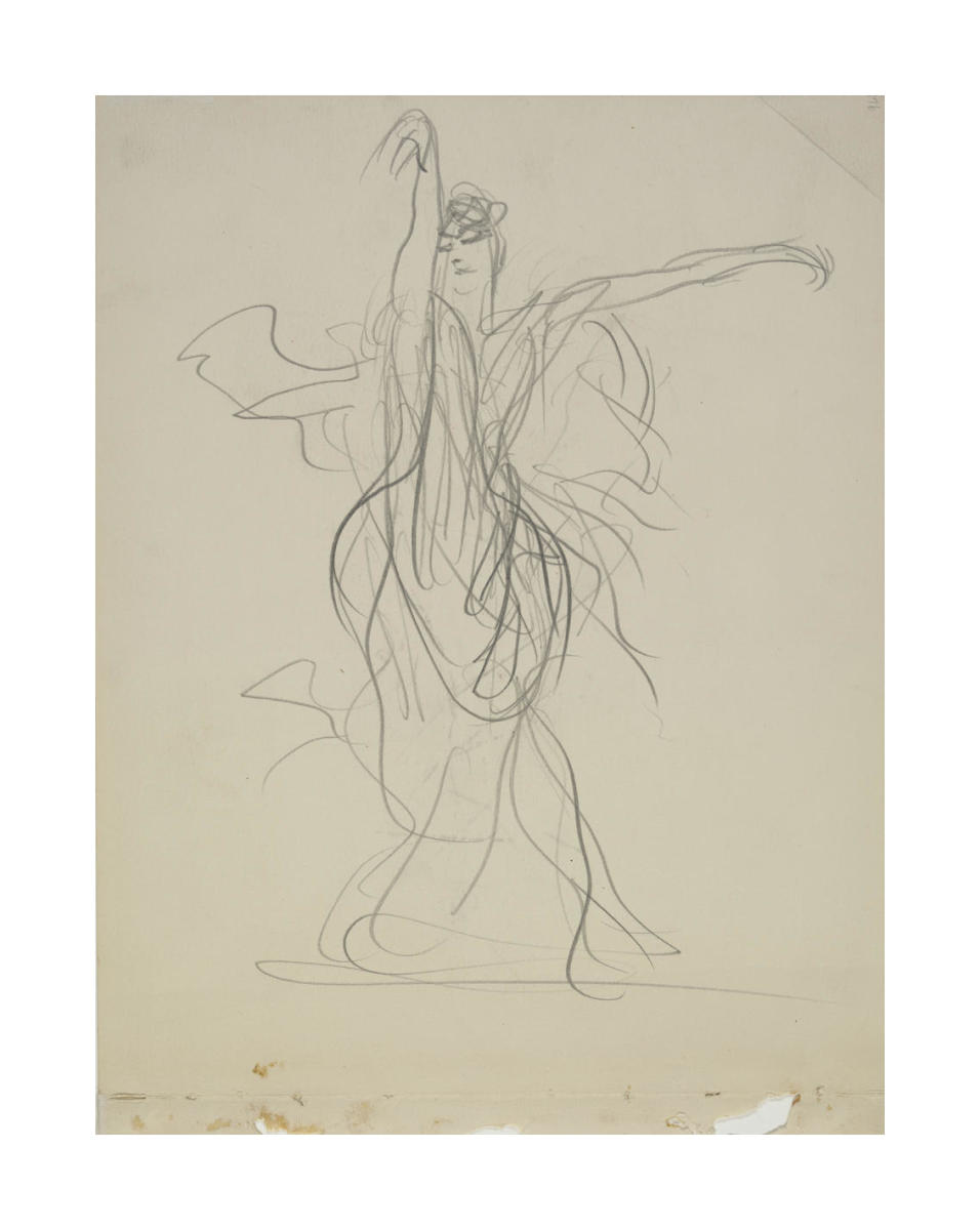 John Singer Sargent Gesture Drawings John Singer Sargent Copy By N°2