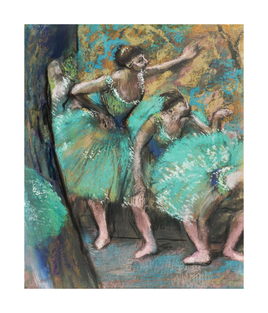 Degas Dancers Pastel
