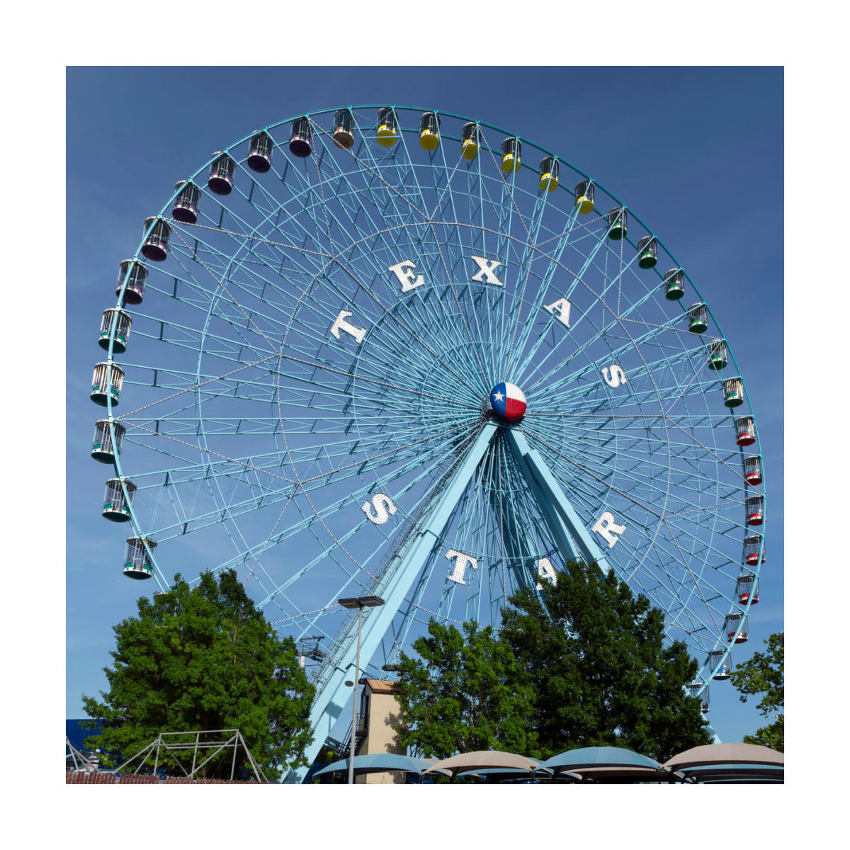 Texas Star Ferris Wheel State Fair 120+ Texas Ferris Wheel Stock