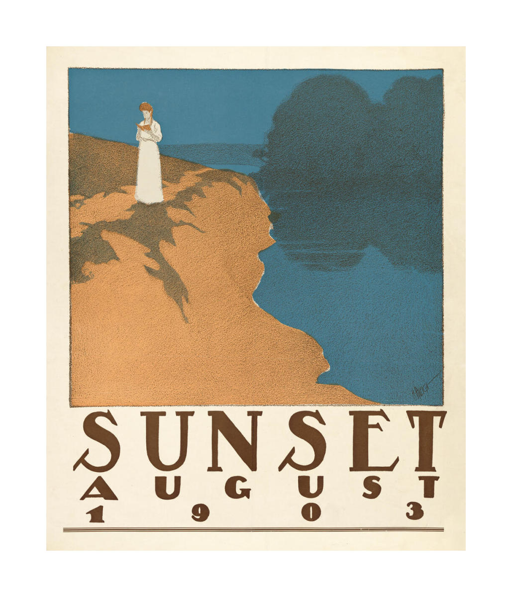 Vintage Sunset Magazine Posters