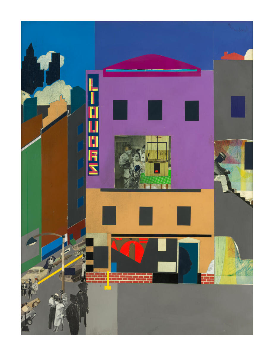Romare Bearden Zelfportret